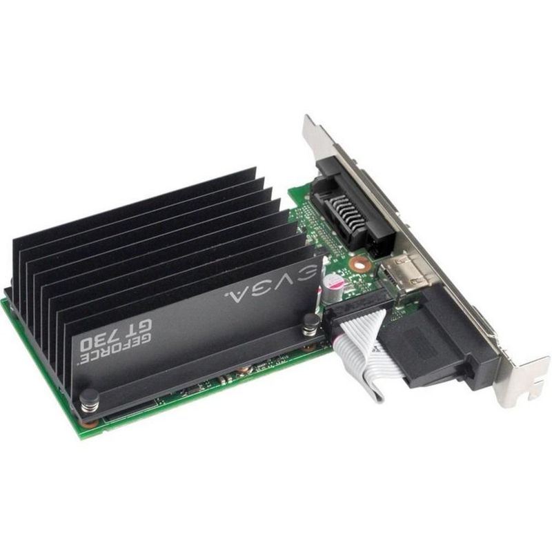 Placa de vídeo - NVIDIA GeForce GT 730 (1GB / PCI-E) - Evga - 01G-P3-1731-KR - Waz