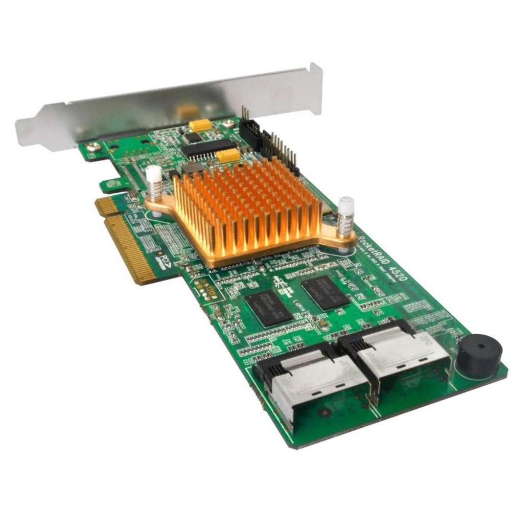 Controladora SAS/SATA RAID - PCI-E - Highpoint RocketRAID 4520 - 8 ...