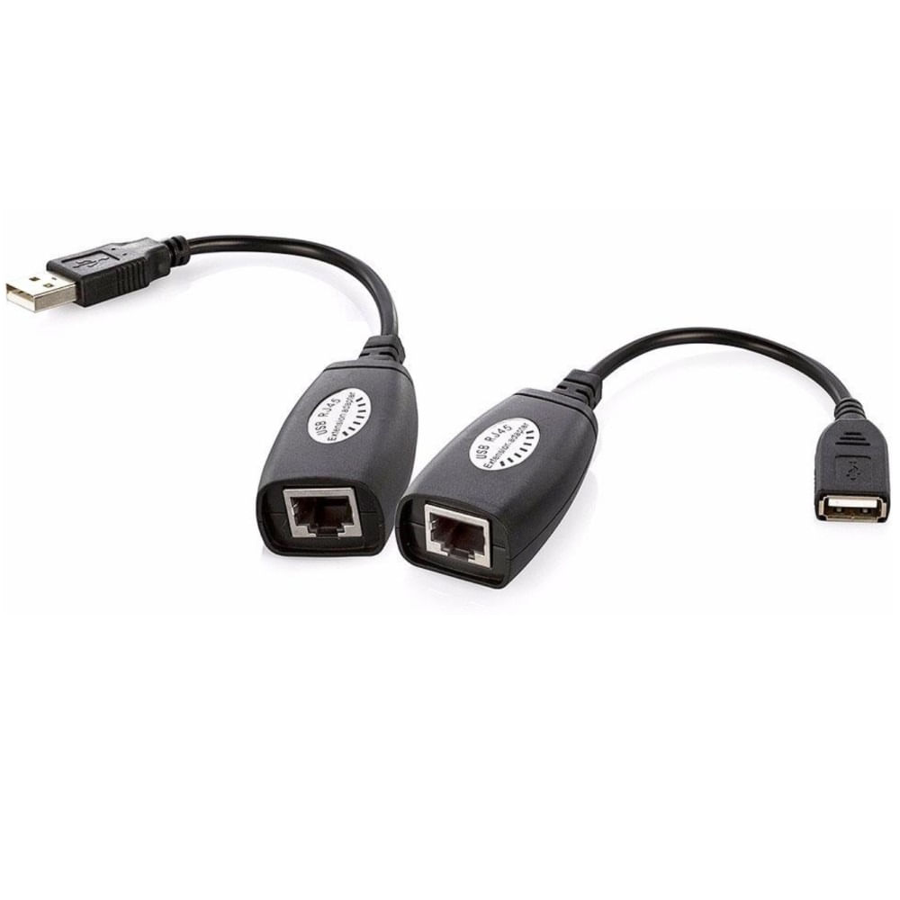 Extensor USB - RJ45 - Cat6 - MD9 - 9183 - Waz