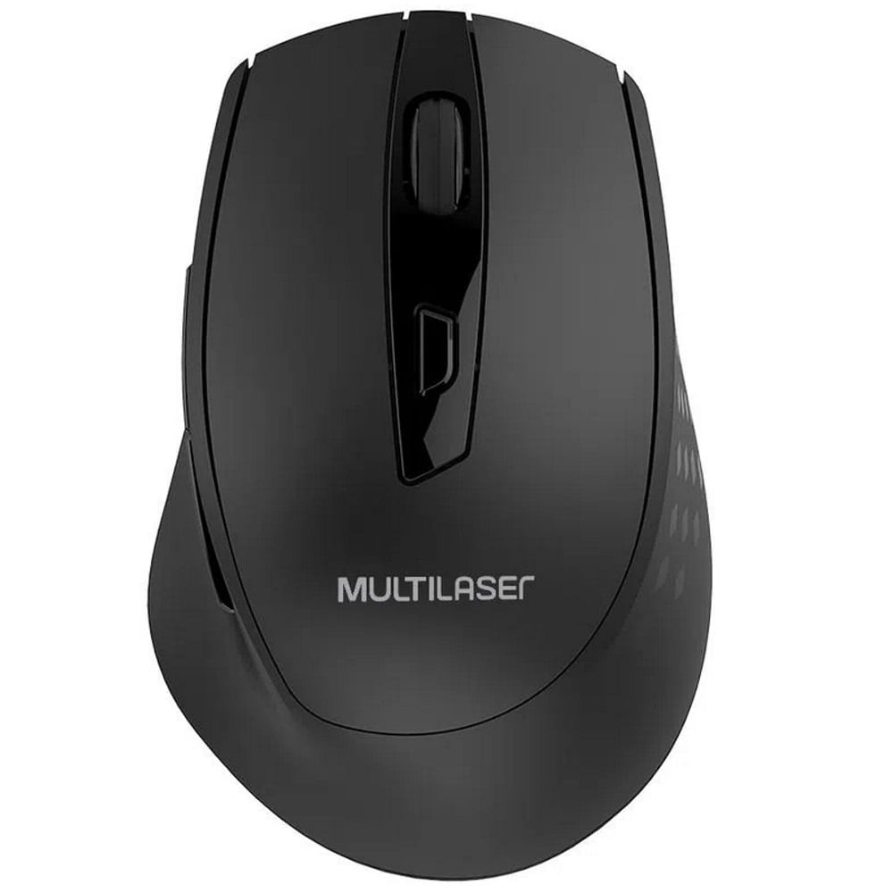 Mouse Sem Fio - Multilaser PRO - Preto - MO311 - Waz