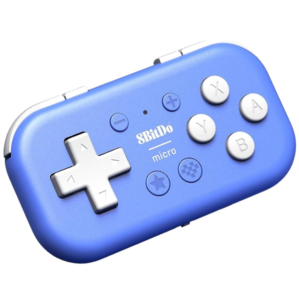 Controle Bluetooth 8BitDo - Micro Gamepad (Azul) - 80EL02 - Waz
