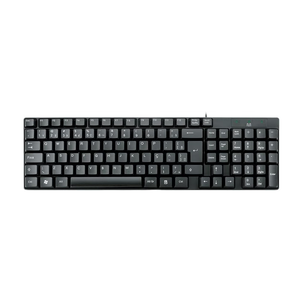 Teclado - PS2 - Multilaser Compacto TC298 - Waz