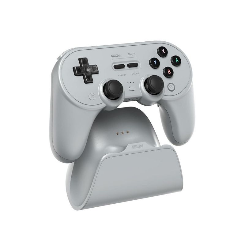 Controle Bluetooth 8BitDo - Pro 3 (Gray) - 80GQ01 - Waz